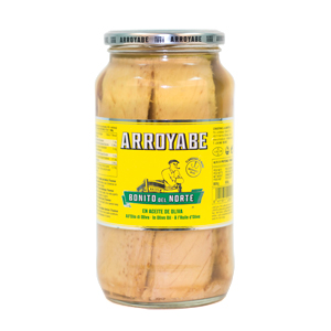 White Tuna in olive oil 1kg | Arroyabe canned fish
